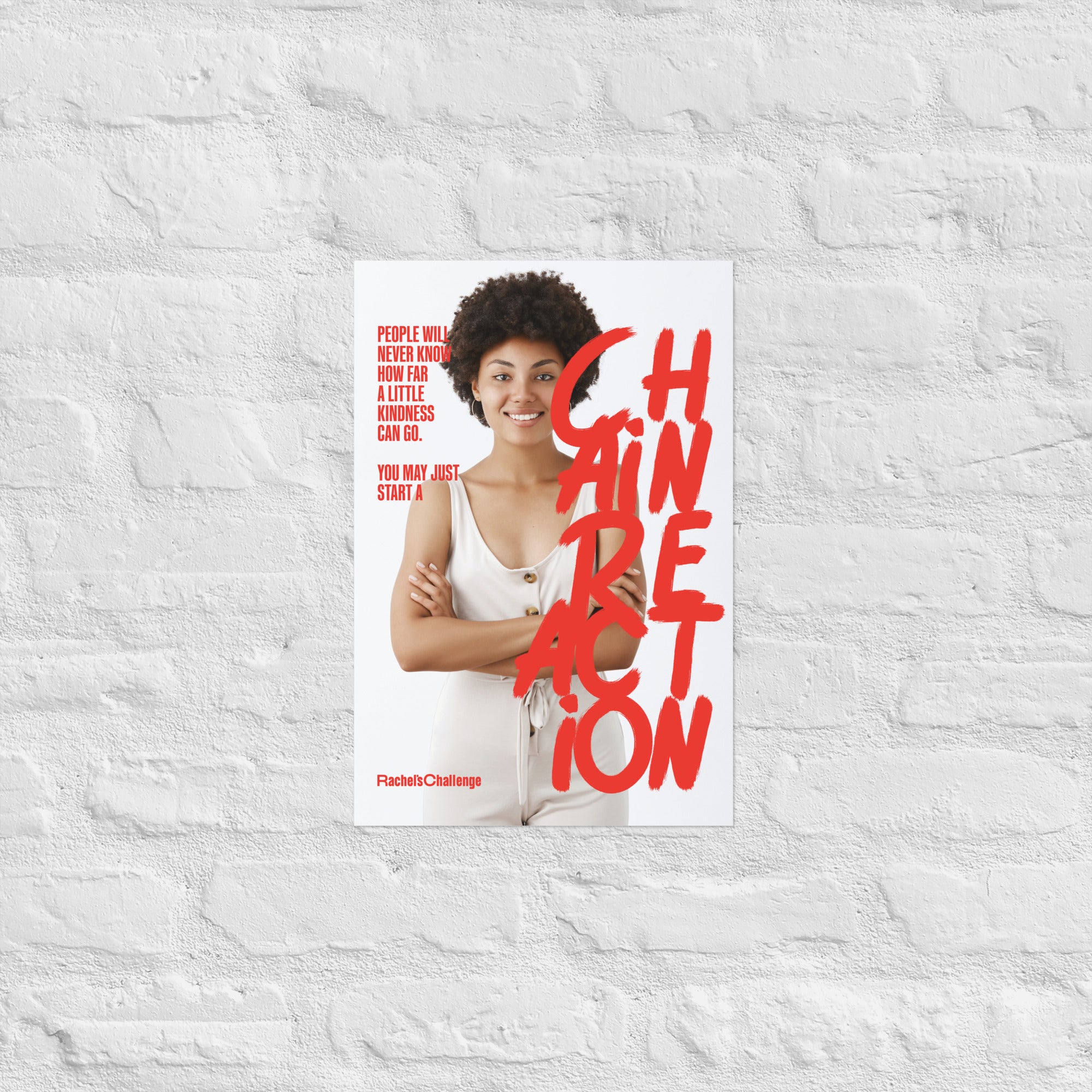 Chain Reaction of Kindness Poster – Rachel's Challenge Store