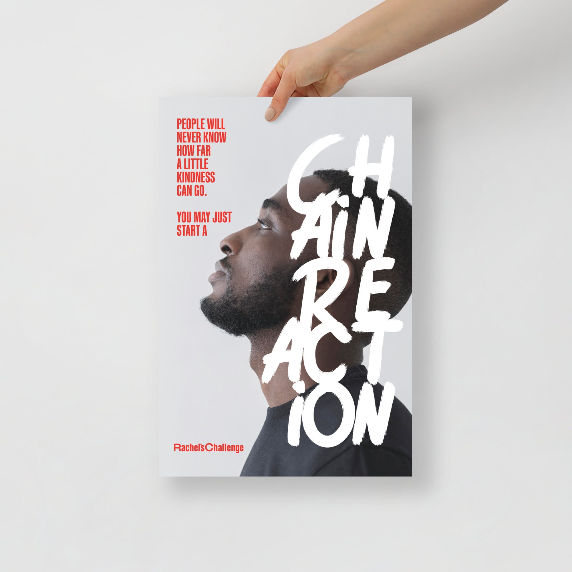 Chain Reaction of Kindness Poster – Rachel's Challenge Store
