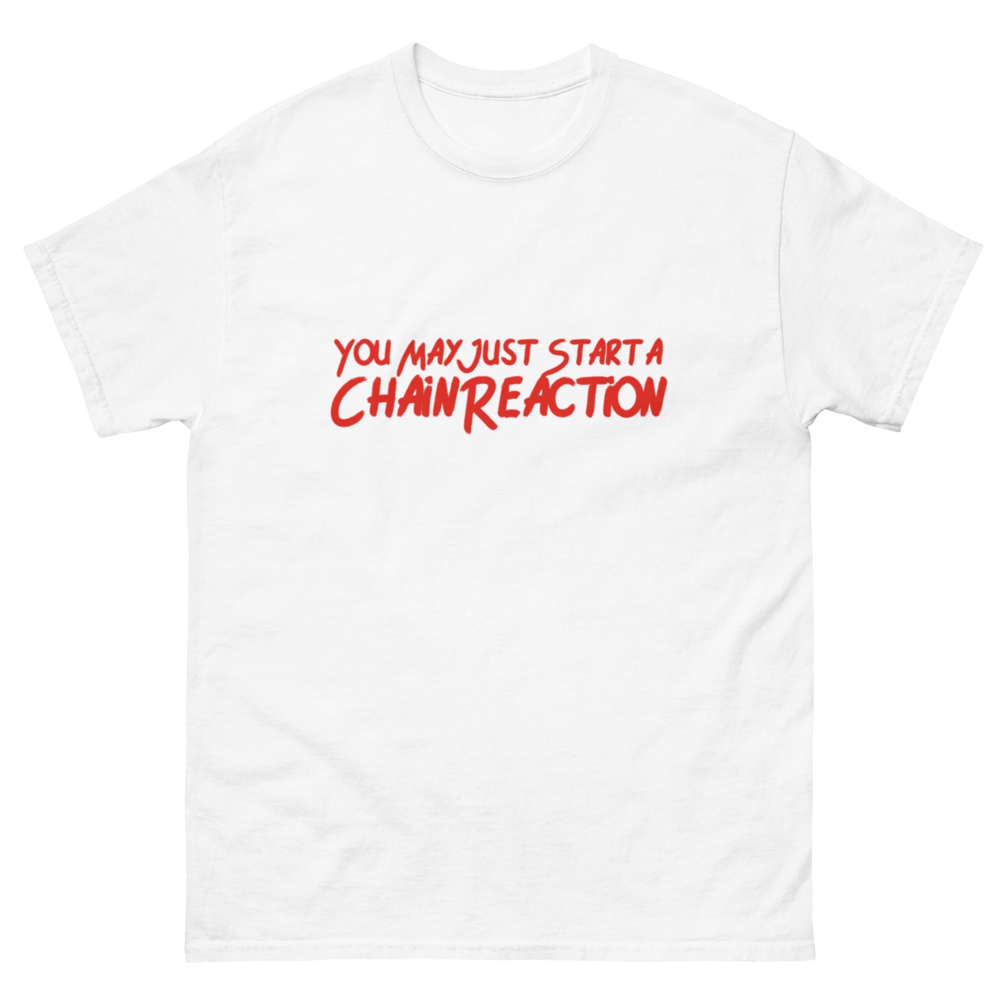 Men’s Chain Reaction Tee – Rachel's Challenge Store
